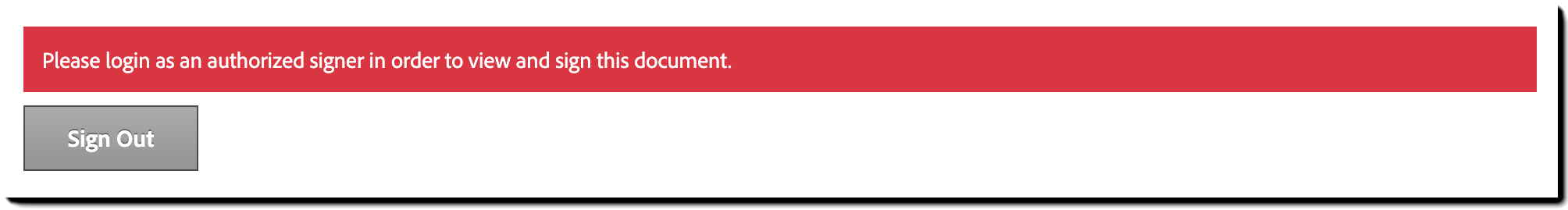 Signer Identity Verification